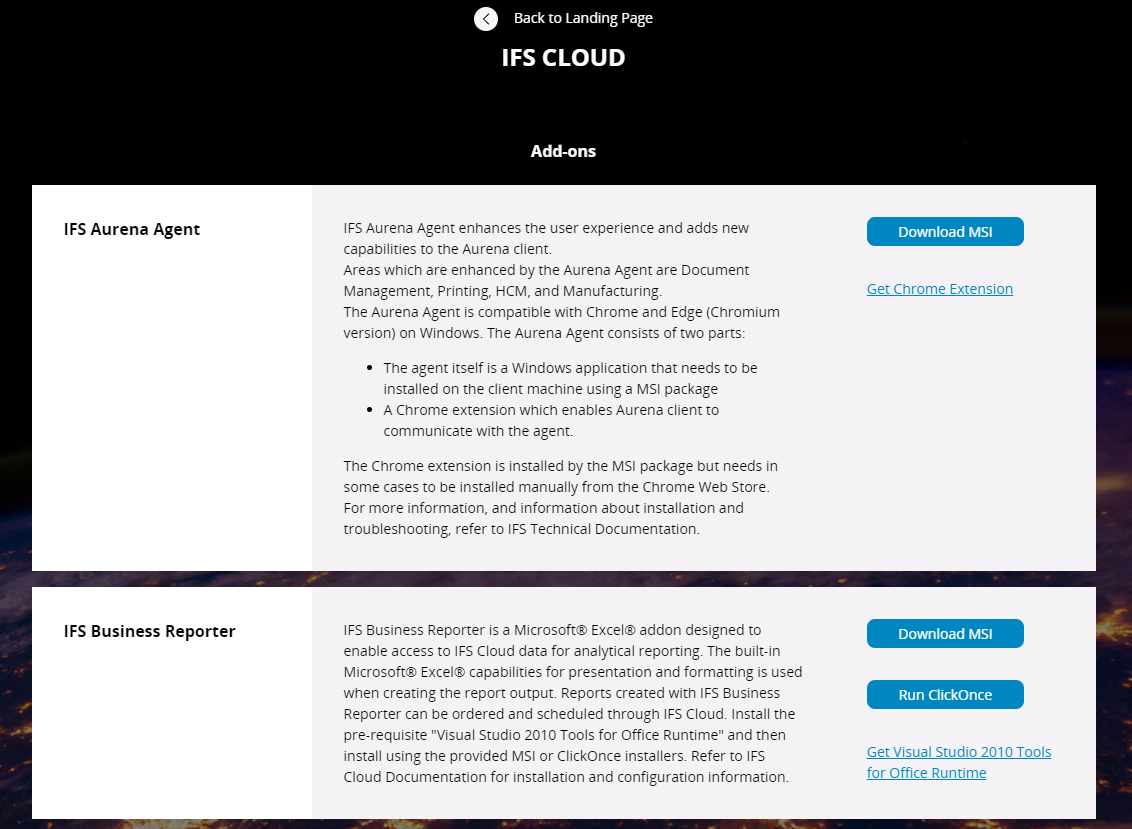 IFS Business Reporter Installation - Technical Documentation For IFS Cloud