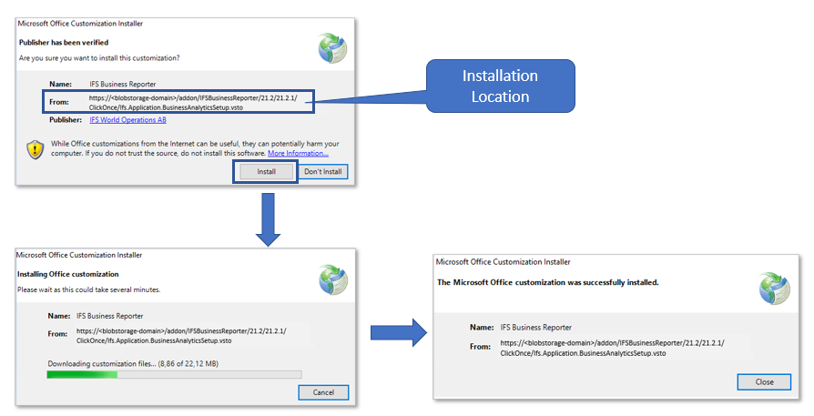 IFS Business Reporter Installation - Technical Documentation For IFS Cloud