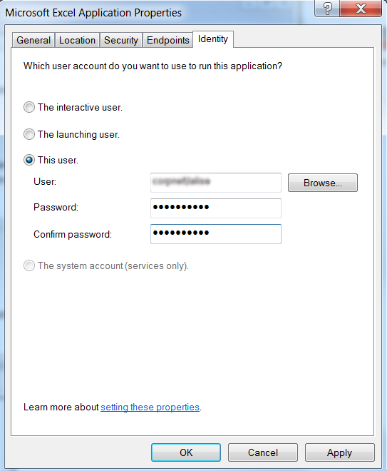 COM Class Factory Error - Technical Documentation For IFS Cloud