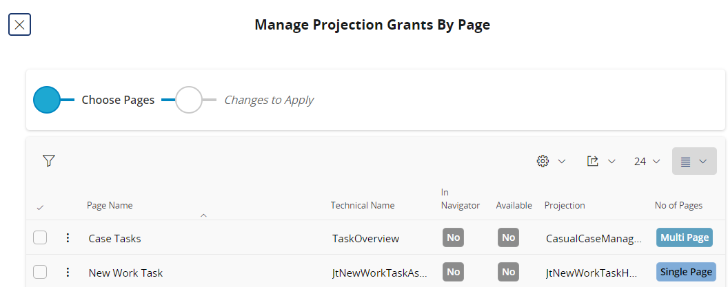 Manage by Page - Technical Documentation For IFS Cloud