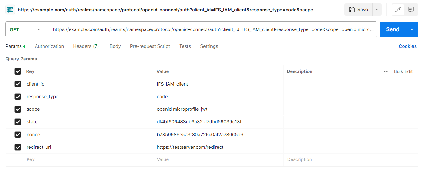 Authorization Code flow - Technical Documentation For IFS Cloud
