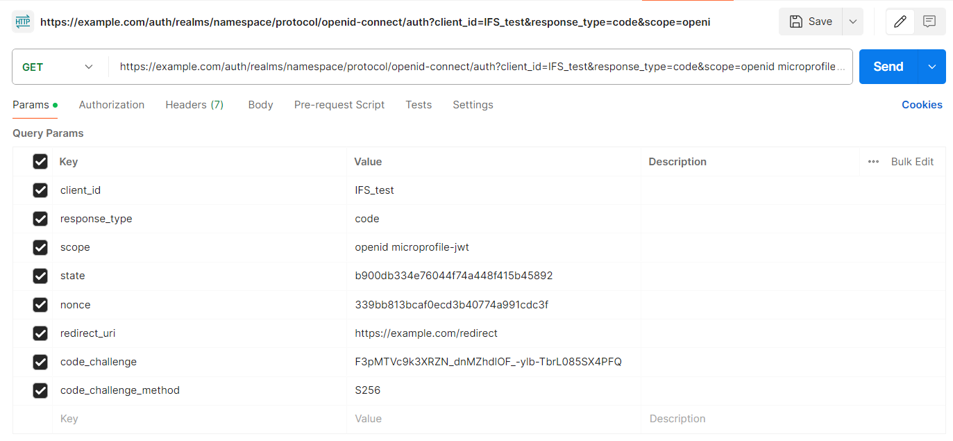 Authorization Code Flow with PKCE - Technical Documentation For IFS Cloud