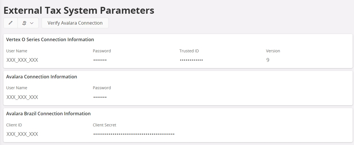 Vertex O Series Installations - Technical Documentation For IFS Cloud
