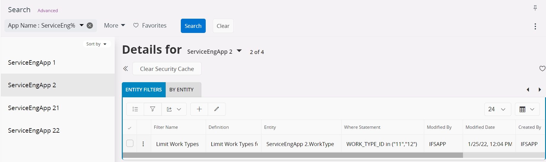 App Details - Technical Documentation For IFS Cloud
