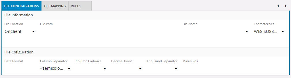 File Configuration - Technical Documentation For IFS Cloud