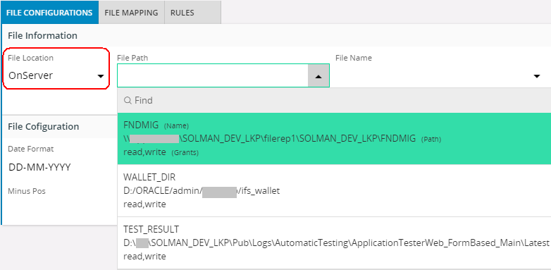 Handling Server Files - Technical Documentation For IFS Cloud
