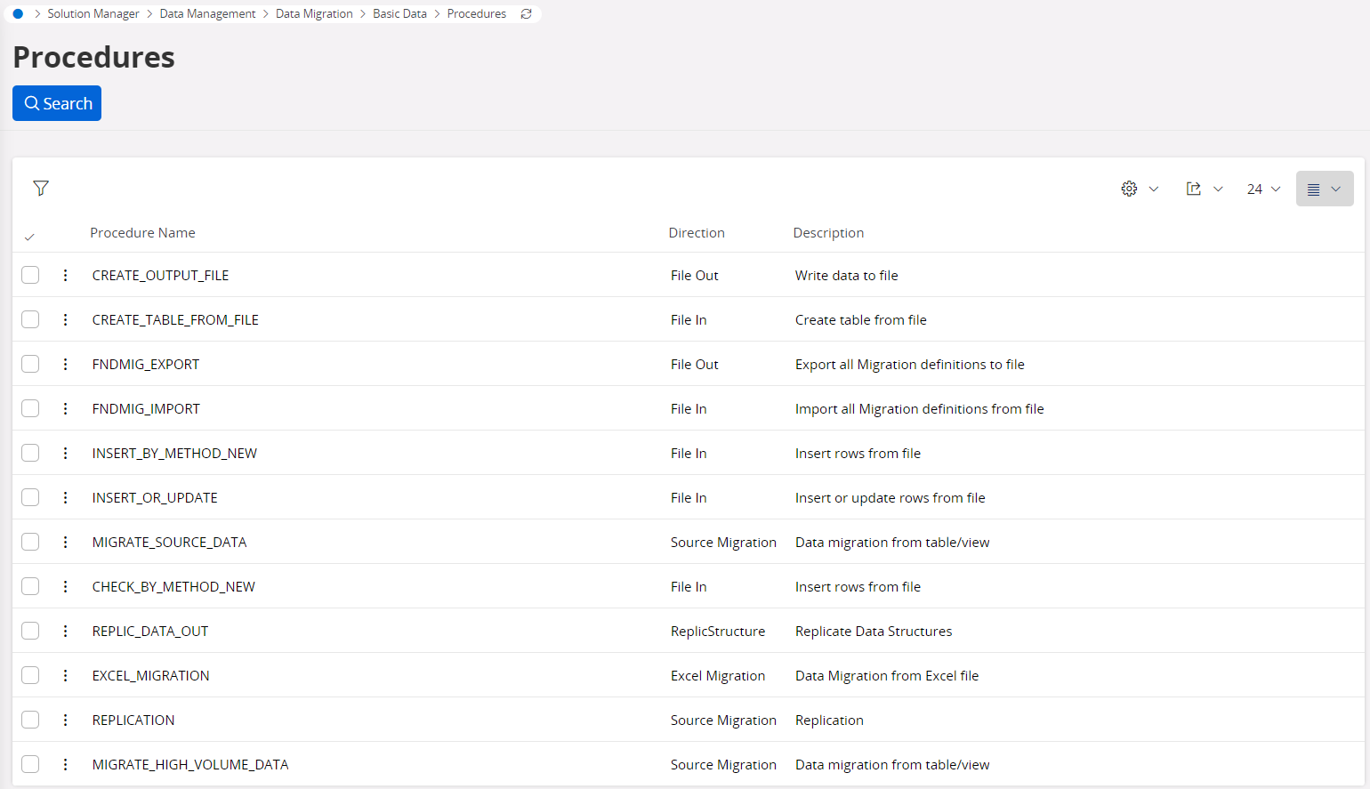 Data Migration Procedures - Technical Documentation For IFS Cloud
