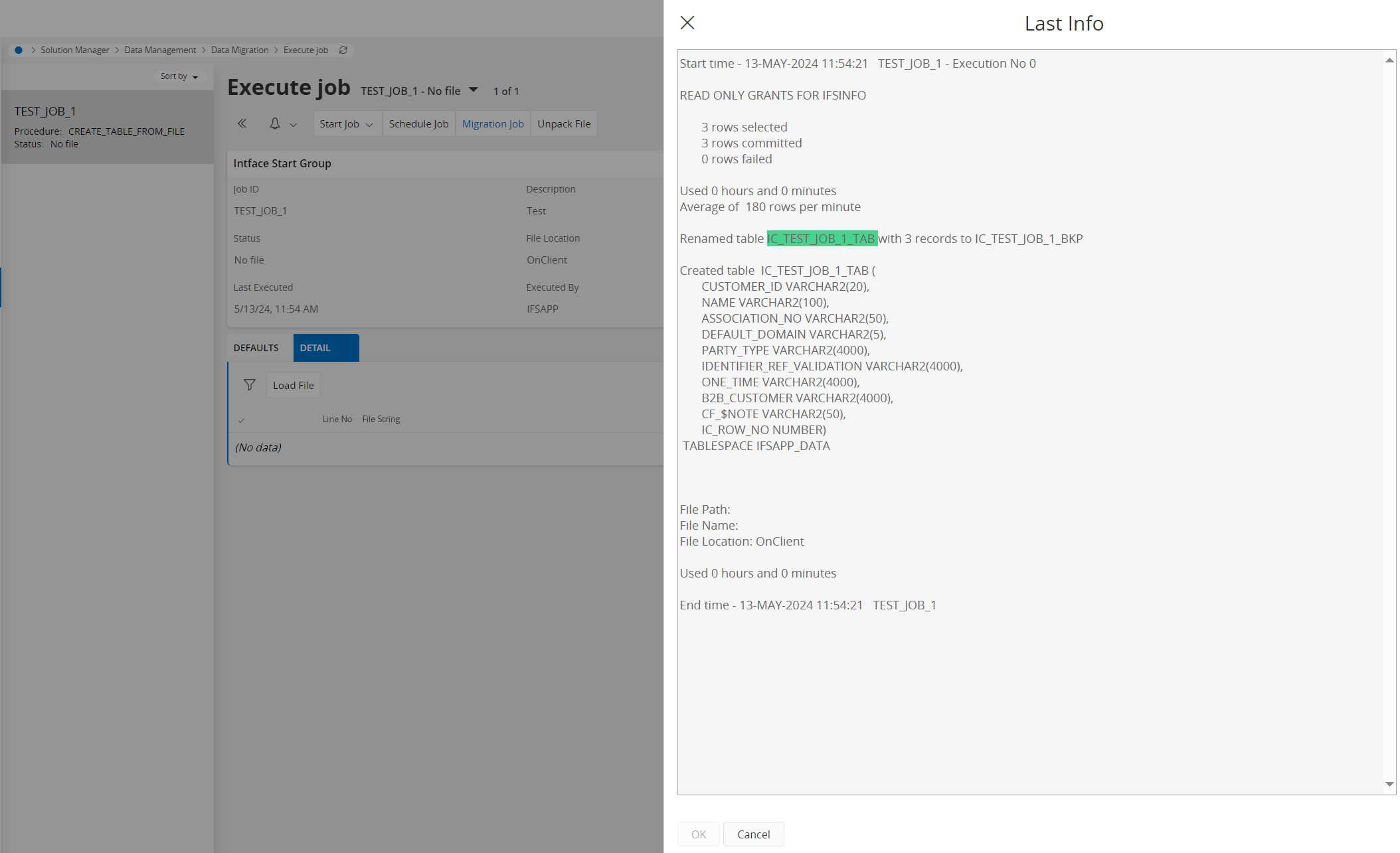 Migrate data into Custom Fields - Technical Documentation For IFS Cloud