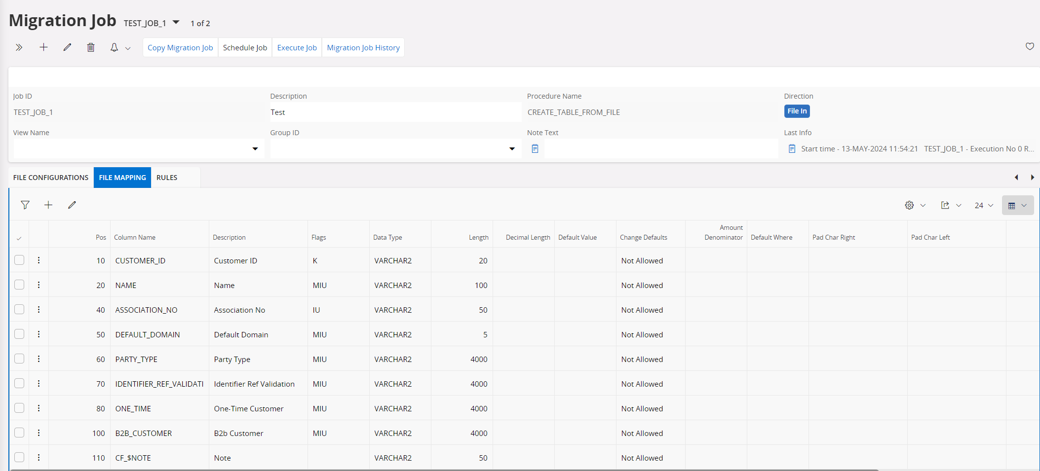 Migrate data into Custom Fields - Technical Documentation For IFS Cloud