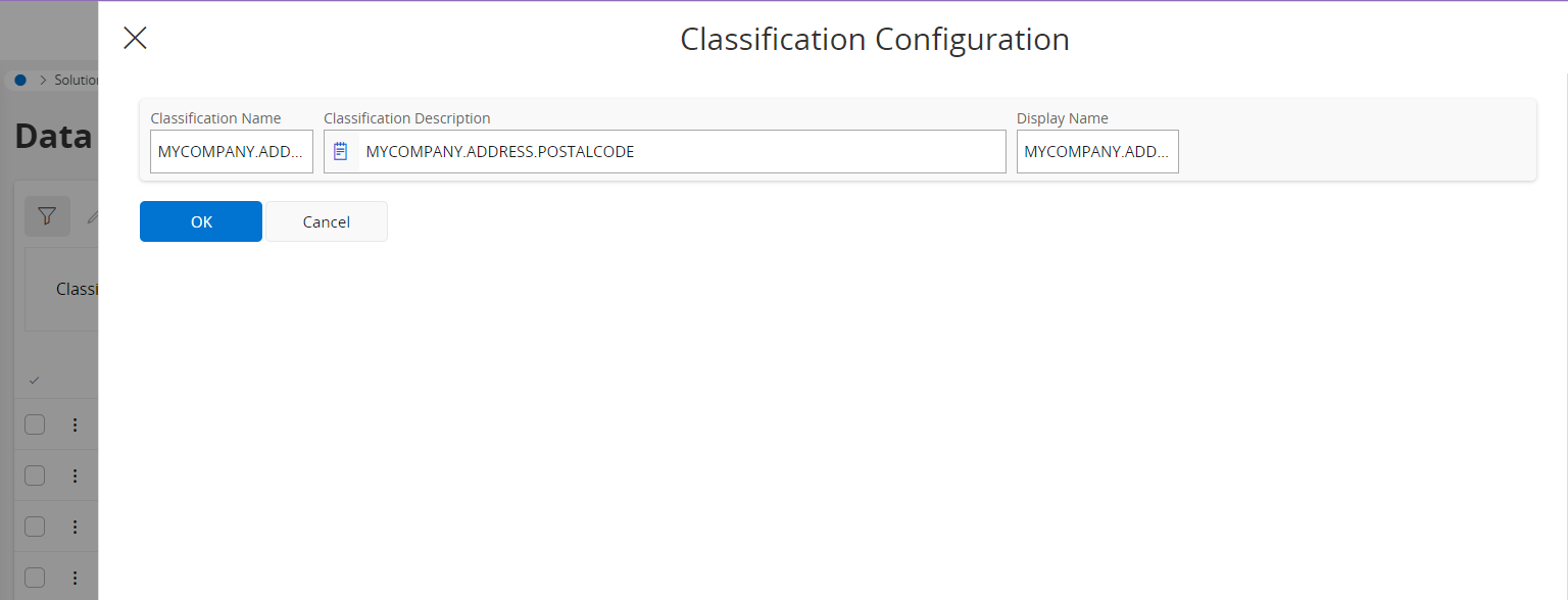 Classifications - Technical Documentation For IFS Cloud