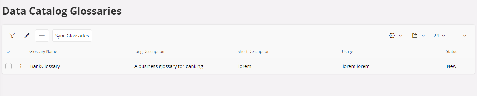 Glossaries - Technical Documentation For IFS Cloud