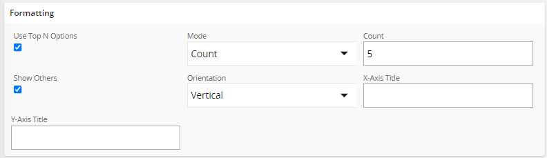 Configuring Bar Chart Elements - Technical Documentation For IFS Cloud