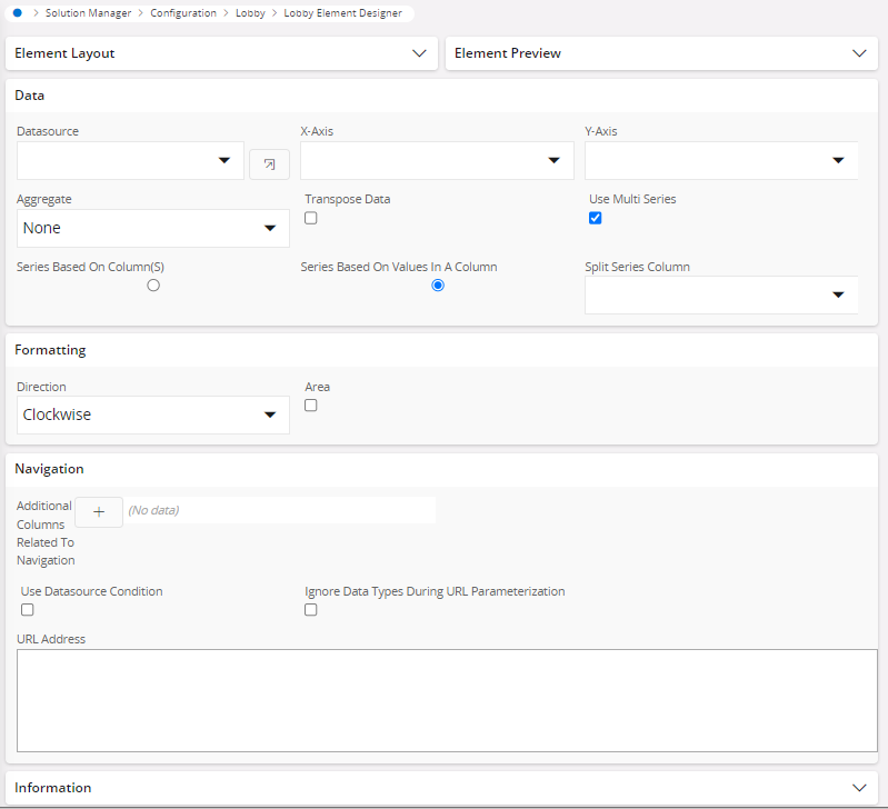 Configuring Radar Chart Elements - Technical Documentation For IFS Cloud