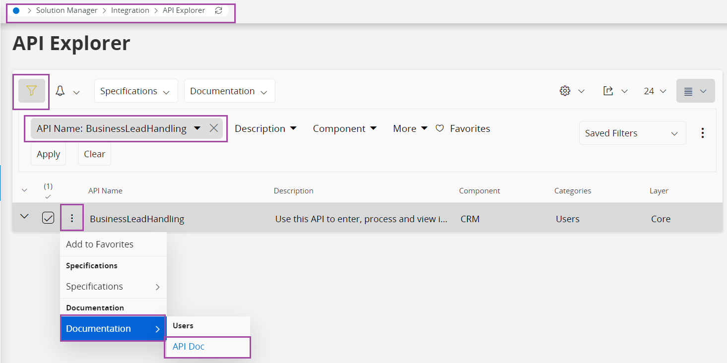 Get Request for an Array - Technical Documentation For IFS Cloud