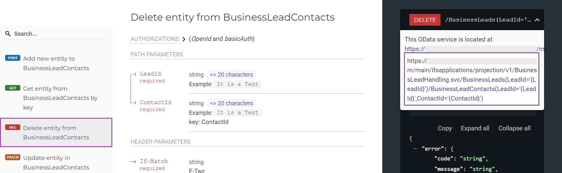 Delete a Record in an Array - Technical Documentation For IFS Cloud