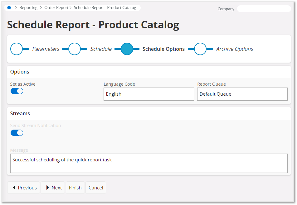 Scheduled Quick Reports - Technical Documentation For IFS Cloud