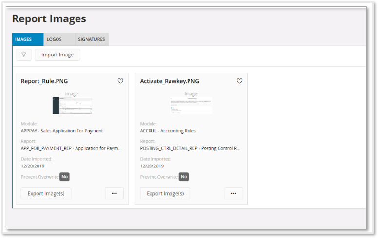 Report Images - Technical Documentation For IFS Cloud