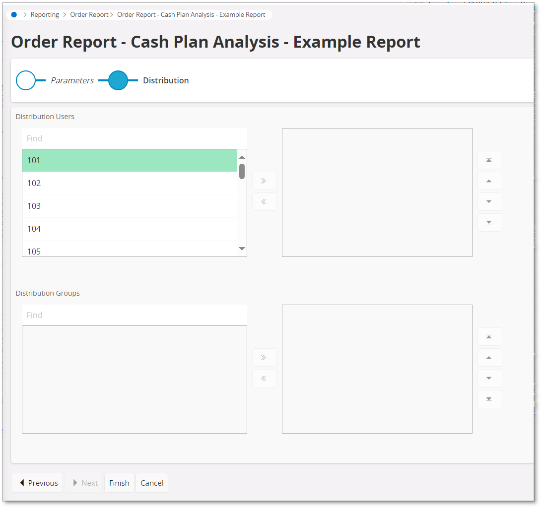 Order Report - Technical Documentation For IFS Cloud