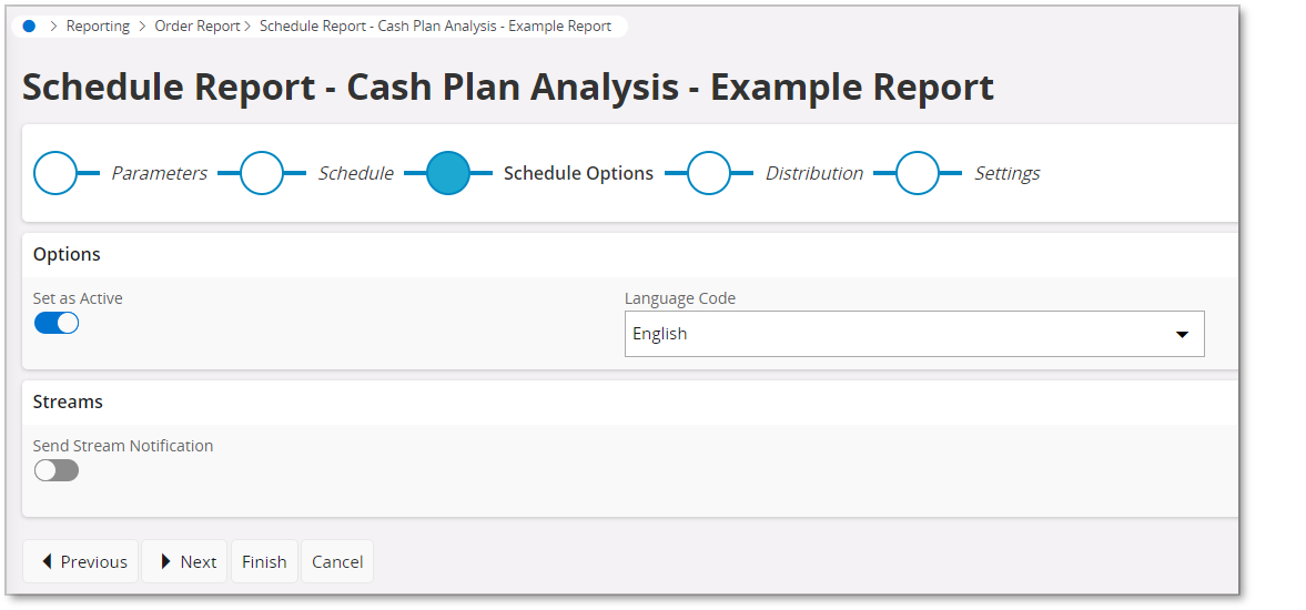Order Report - Technical Documentation For IFS Cloud
