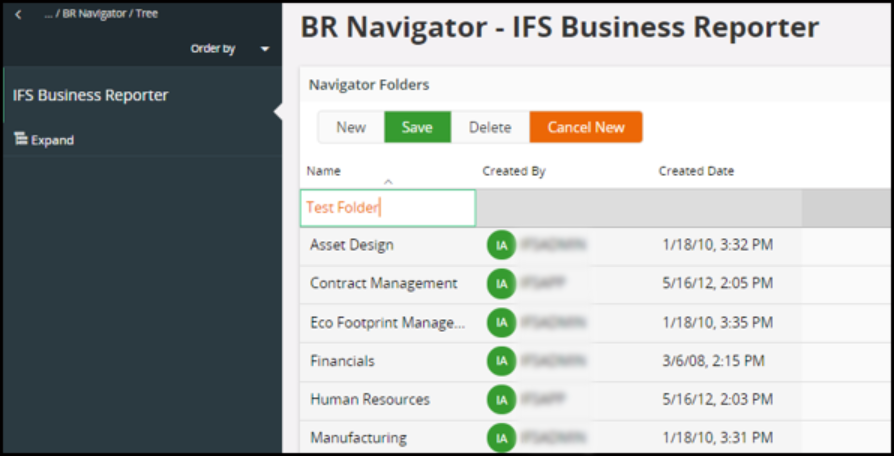 Setup BR Navigator - Technical Documentation For IFS Cloud