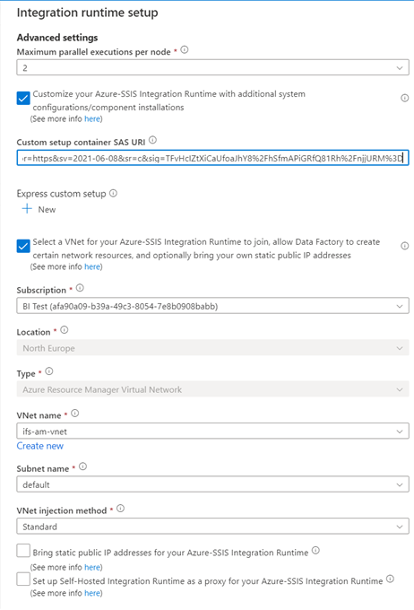 BI Infrastructure setup in Azure for Self Hosted BI (Scenario 3) - Technical Documentation For ...