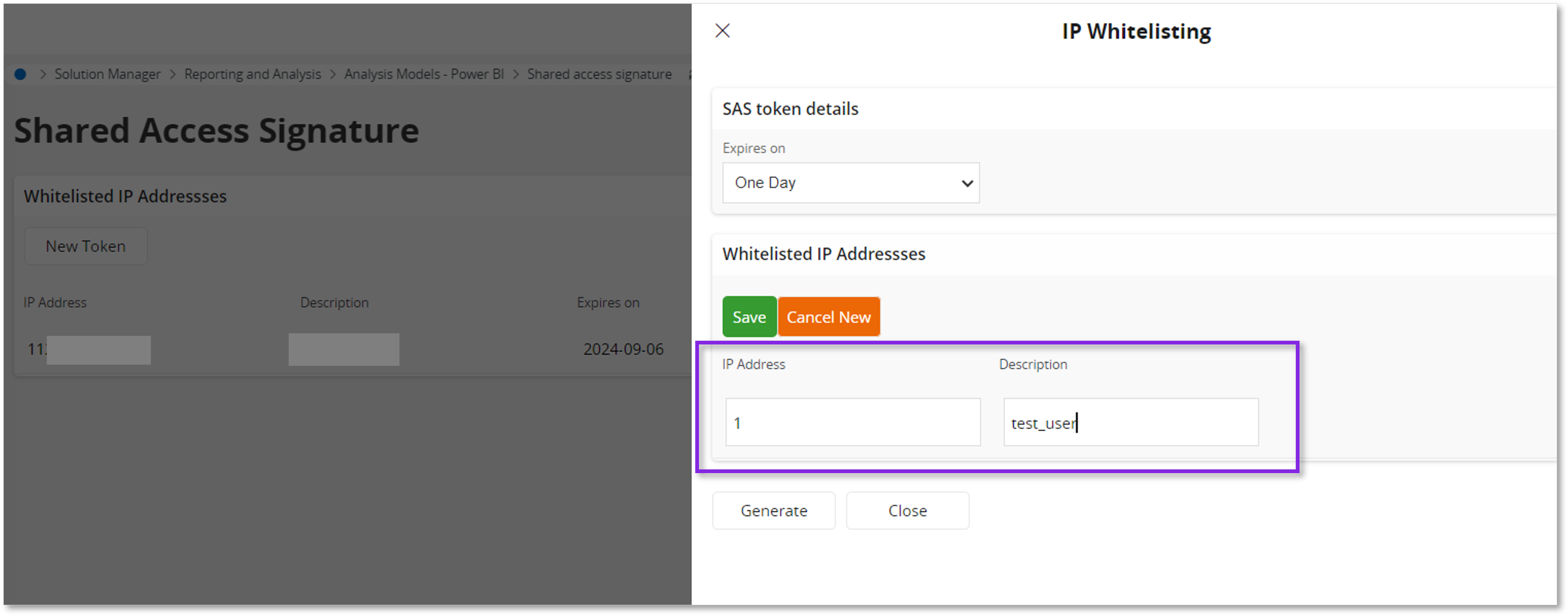 SAS Token Generation and IP Whitelisting - Technical Documentation For ...