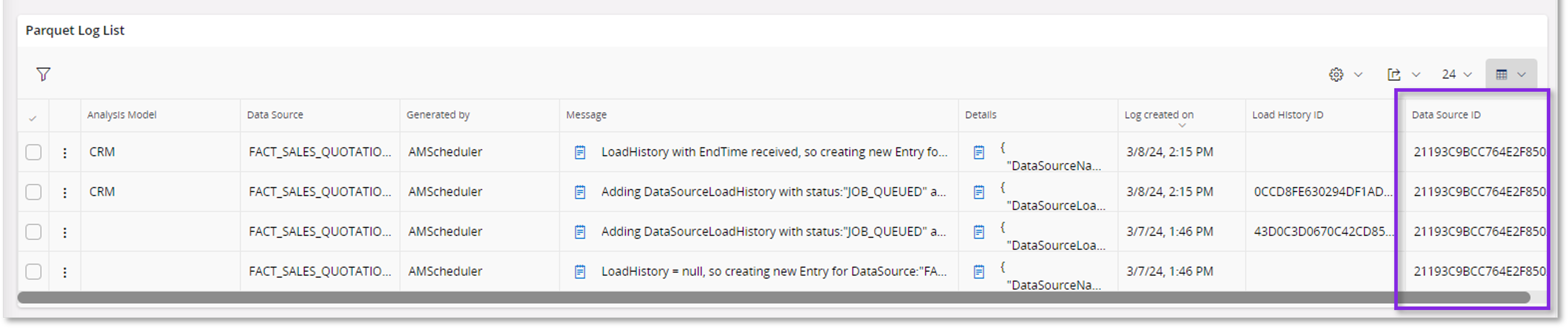 Analysis Models Power BI Logs - Technical Documentation For IFS Cloud