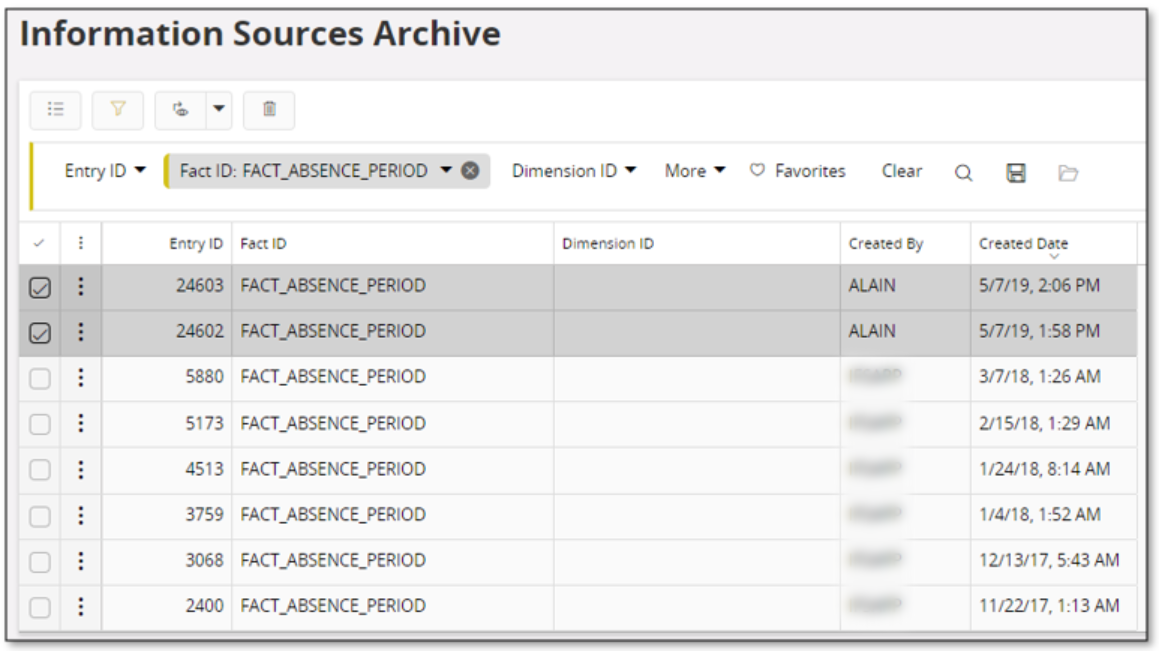 Archive Information Source Metadata - Technical Documentation For IFS Cloud