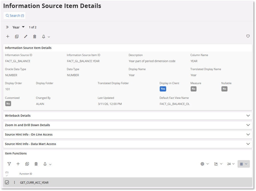 Configure Information Sources - Facts - Technical Documentation For IFS ...
