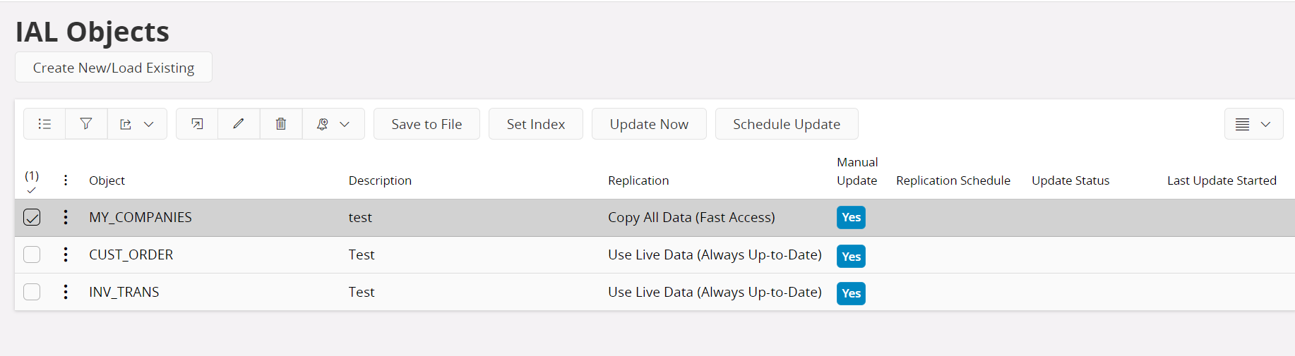 Configure Information Access Layer - Technical Documentation For IFS Cloud