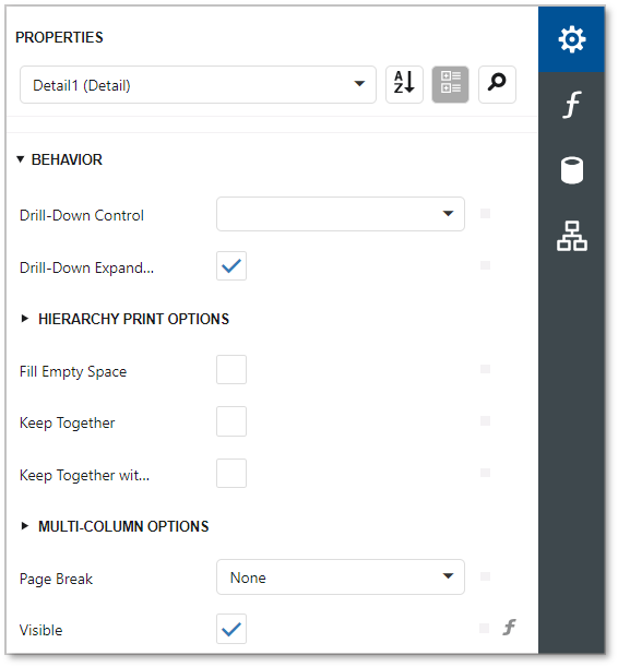 Report Bands - Technical Documentation For IFS Cloud