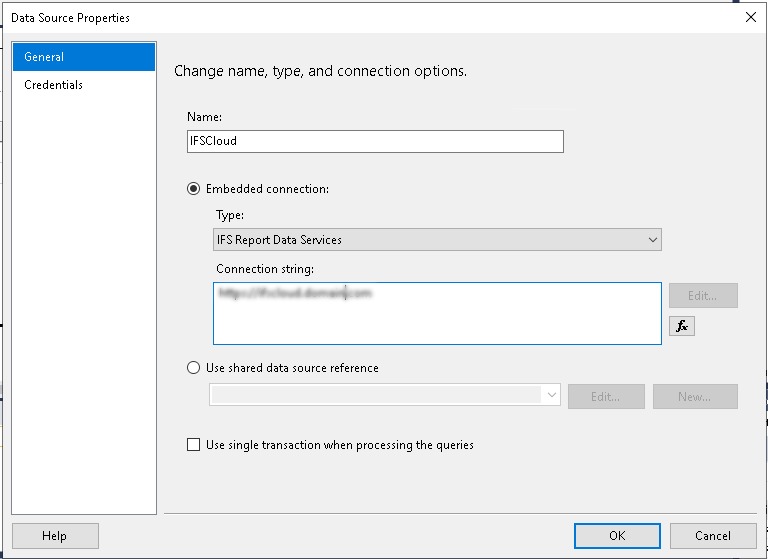 Example of Creating a Basic Report for BI Development Studio - Technical Documentation For IFS Cloud