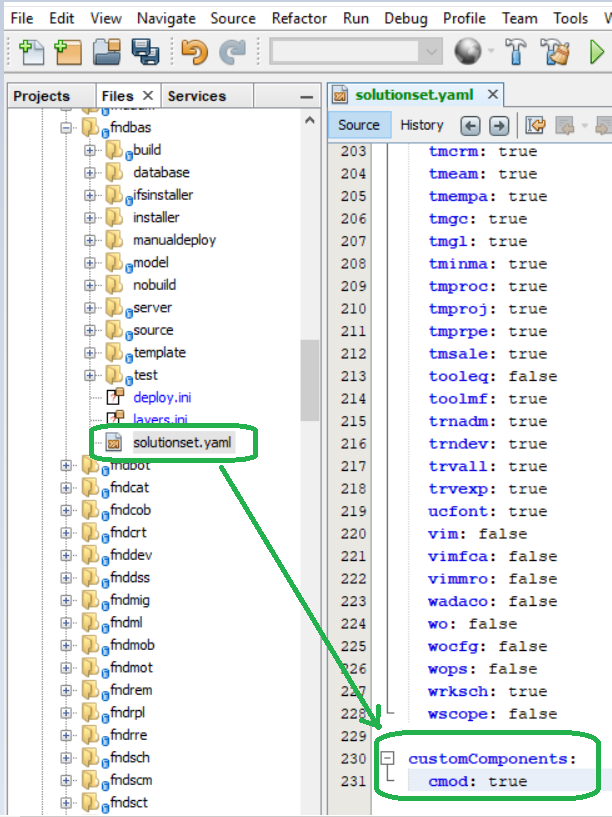 Working with Solution Sets - Technical Documentation For IFS Cloud