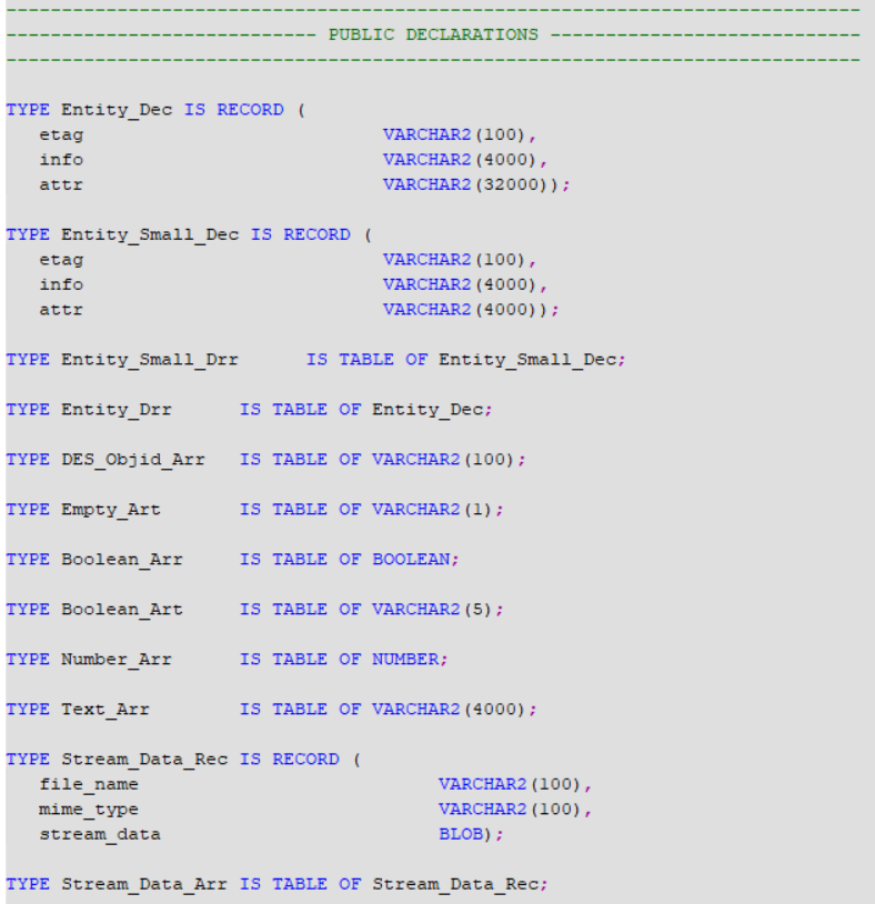 Entity Service APIS - Technical Documentation For IFS Cloud