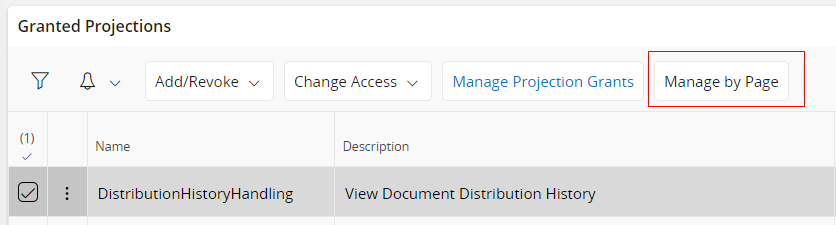 Manage by Page - Technical Documentation For IFS Cloud