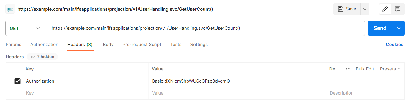 Basic Authentication flow - Technical Documentation For IFS Cloud