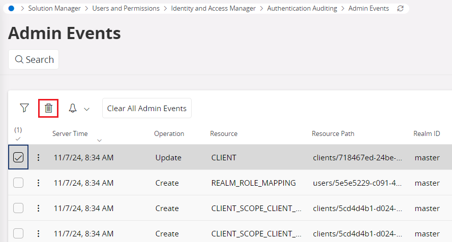 Events - Technical Documentation For IFS Cloud