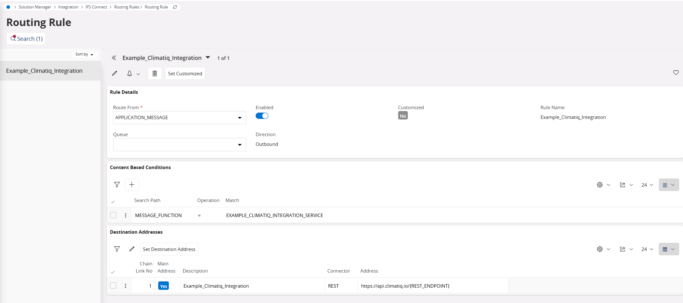 IFS Connect for Climatiq Procurement Integration - Technical Documentation For IFS Cloud