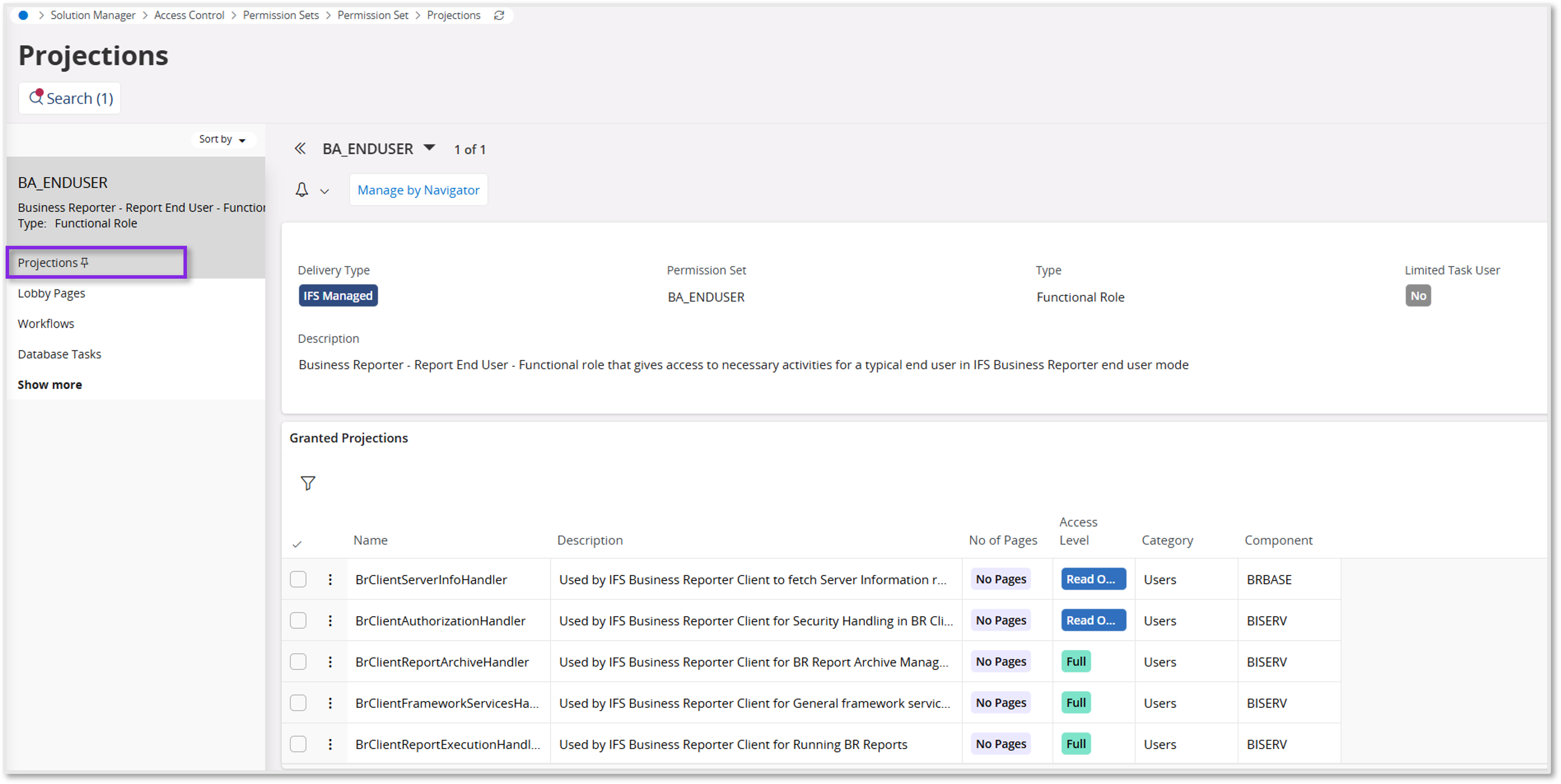 Quick Reports - Technical Documentation For IFS Cloud