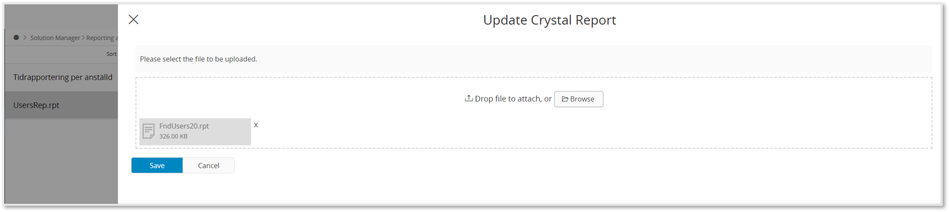 Quick Reports - Technical Documentation For IFS Cloud