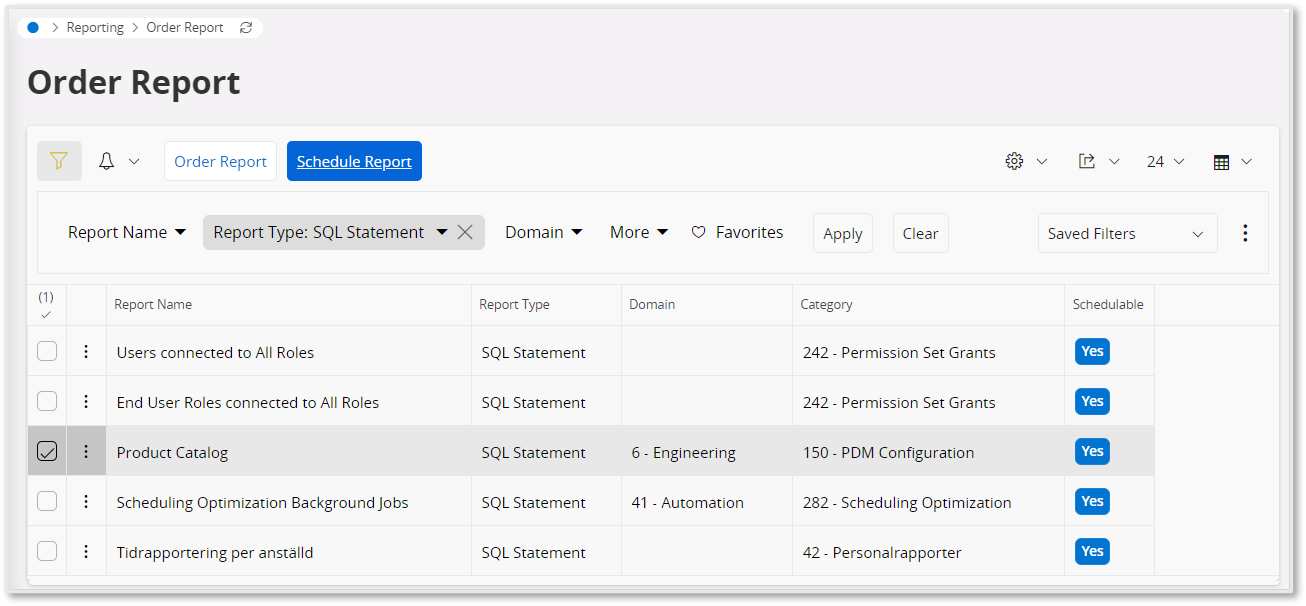Scheduled Quick Reports - Technical Documentation For IFS Cloud