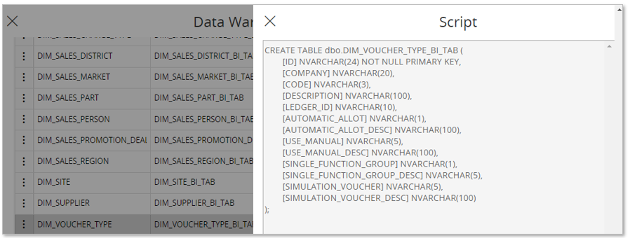 Analysis Models - Tabular : Deploy Necessary DW Objects - Technical Documentation For IFS Cloud
