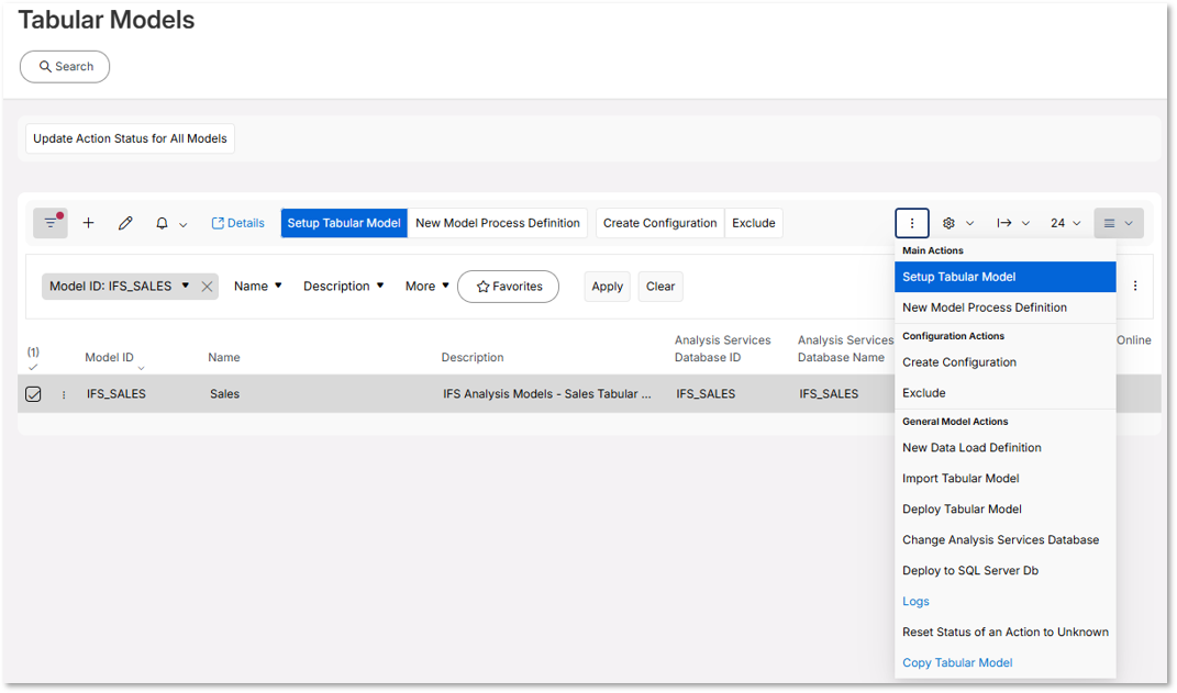 Analysis Models - Tabular : Admin & Config - Tabular Models - Technical ...