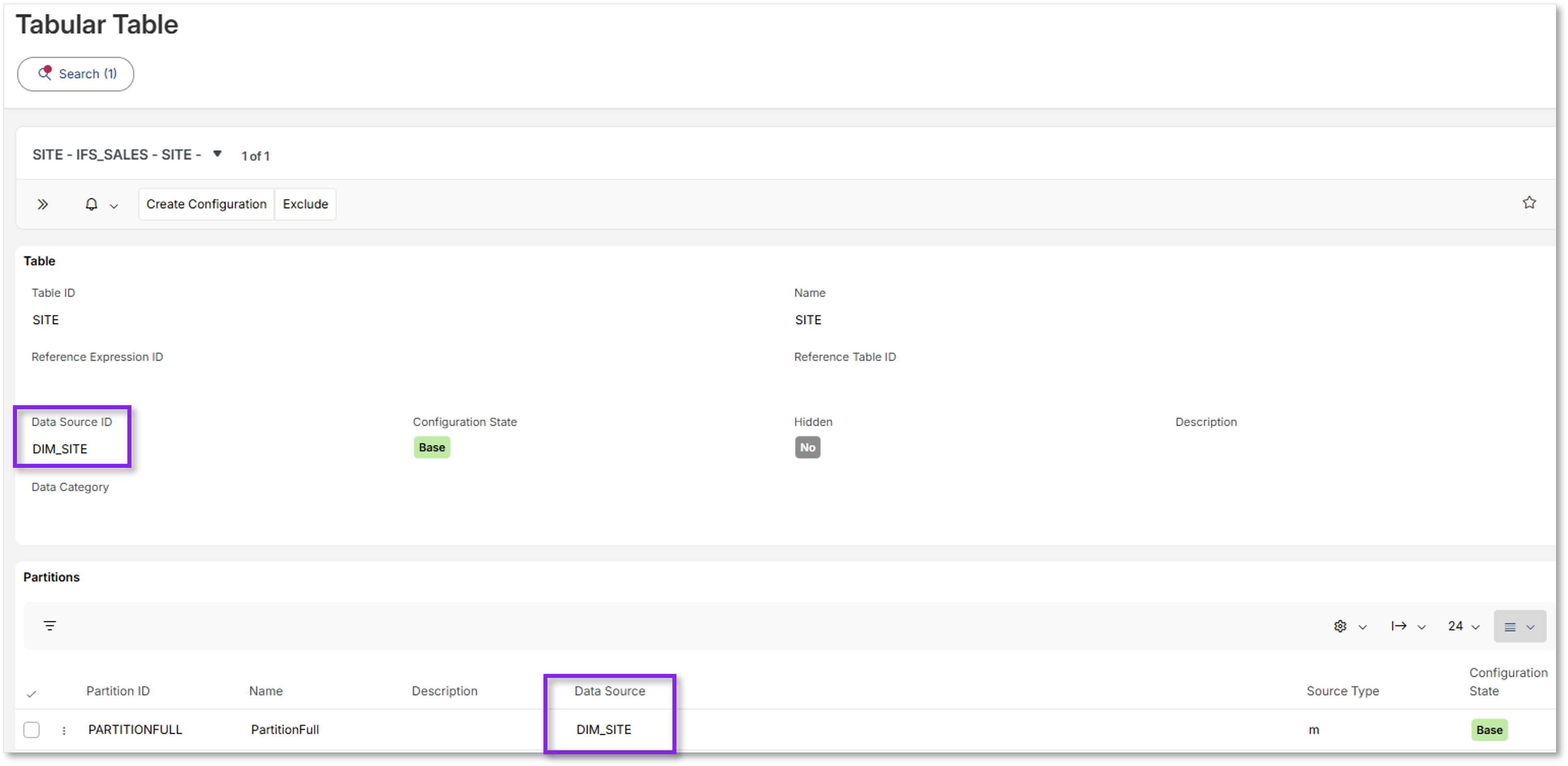Analysis Models - Tabular : Custom Config - Add TM View Column Example ...