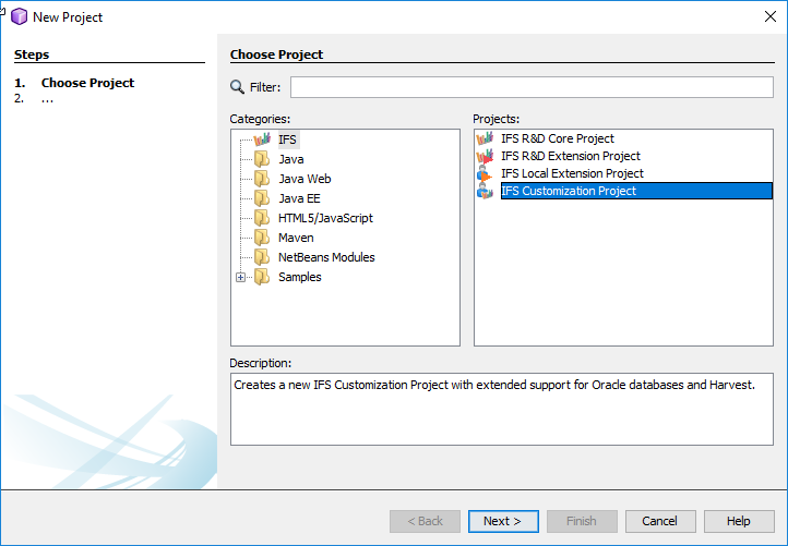 Creating a new view as a customization - Technical Documentation For IFS Cloud