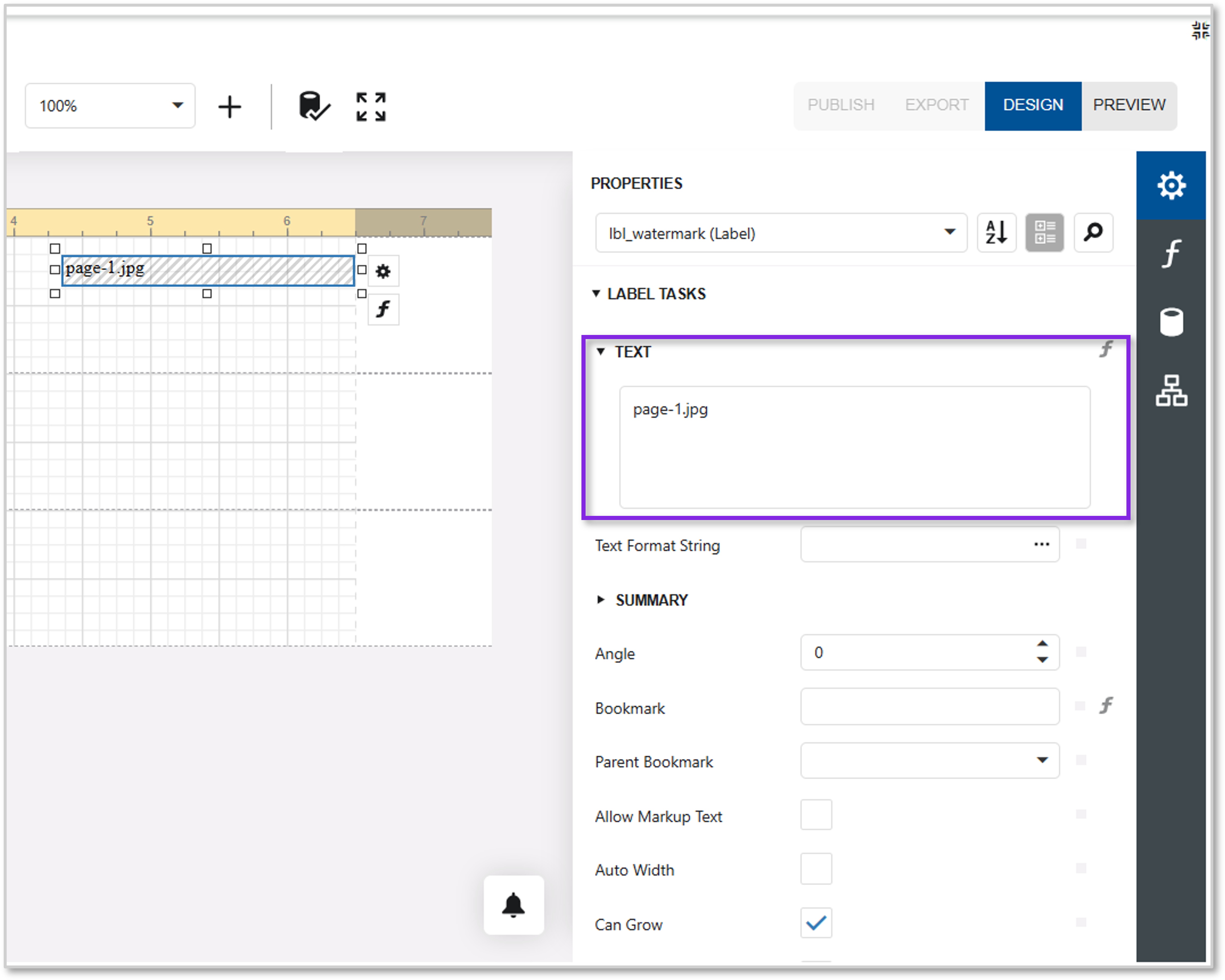 Watermarks - Technical Documentation For IFS Cloud