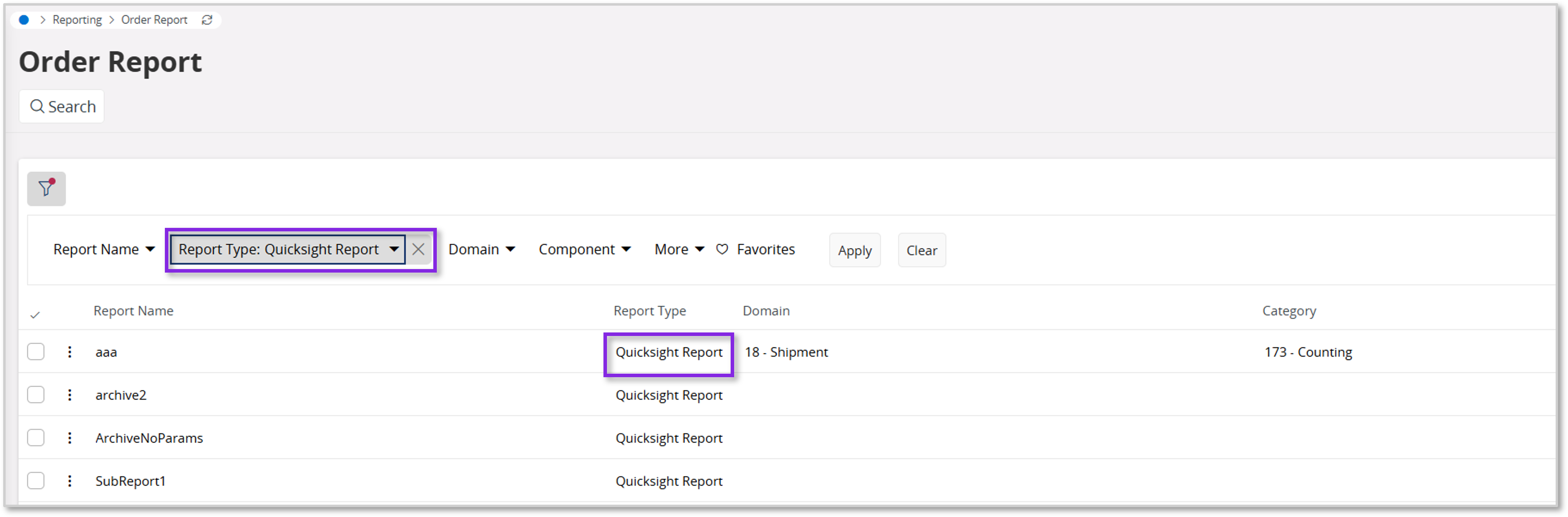 Quicksight Reports - Technical Documentation For IFS Cloud