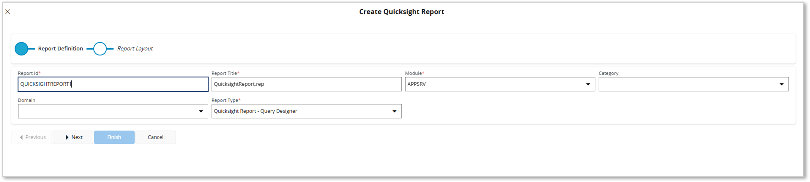 Quicksight Reports - Technical Documentation For IFS Cloud
