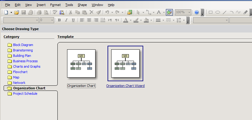 Creating organizational Charts with MS Visio (PERSON) - Technical ...