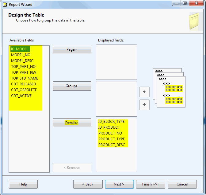 Example of Creating a Basic Report for BI Development Studio